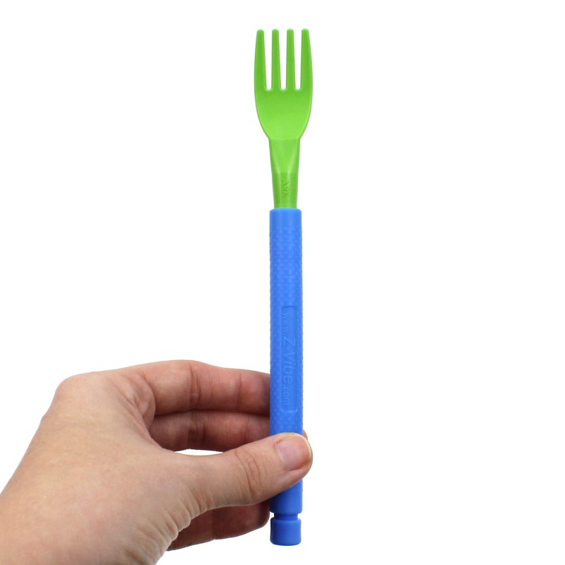 Since we use vibrating spoons, why not use a fork?